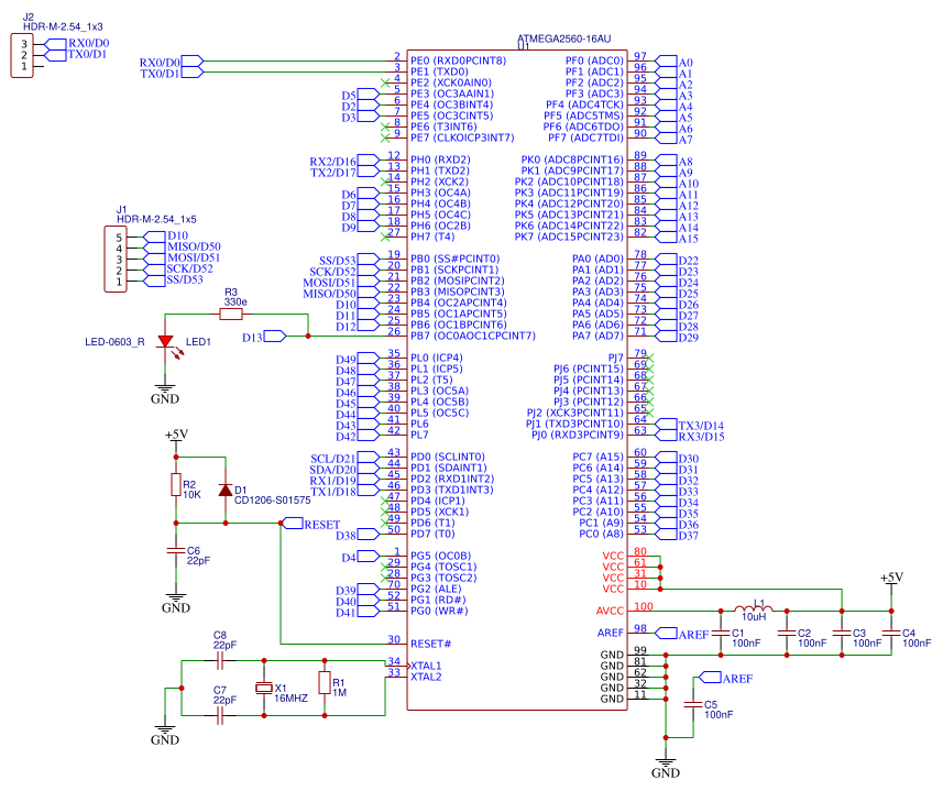 atmega2560 Resources - EasyEDA