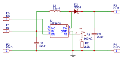 DC-DC Step-up MT3608 Resources - EasyEDA