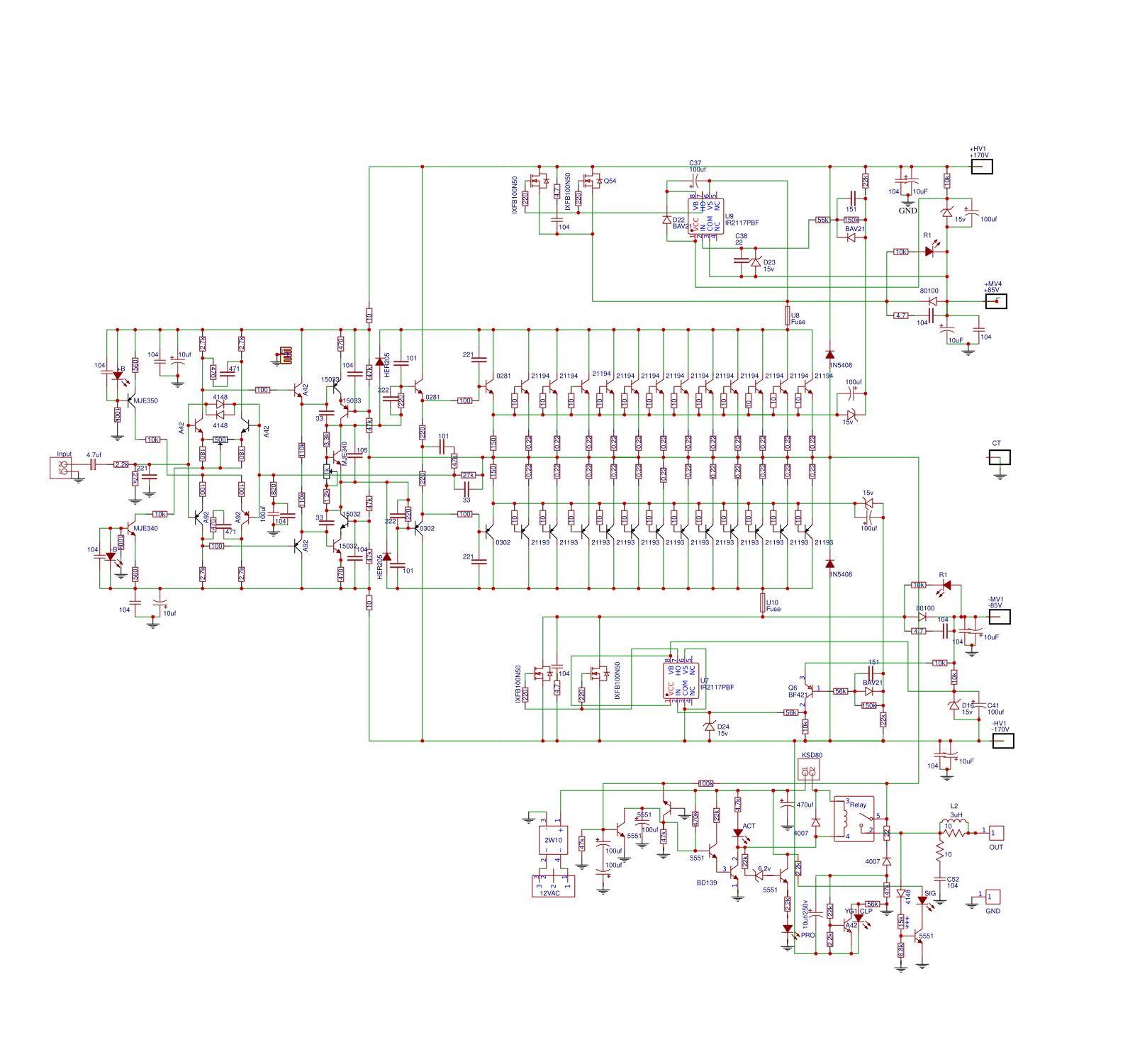 Class H Peavey PVI-3000 Resources - EasyEDA