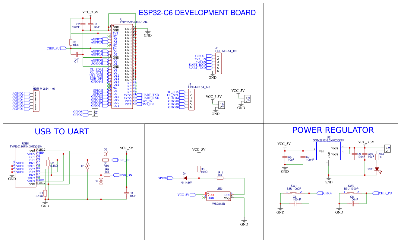 esp-32-C6 Resources - EasyEDA