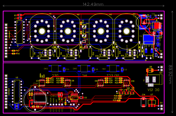Clock PCB copy Resources - EasyEDA