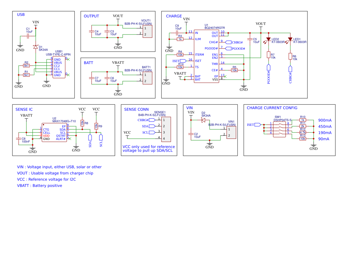 Battery power board module Resources - EasyEDA