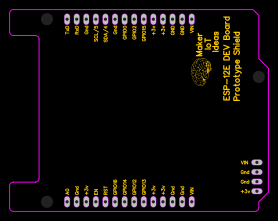 Sample ESP32 Shield Resources - EasyEDA