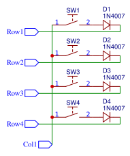 KEYBOARD SWITCH MATRIX COPY Resources - EasyEDA