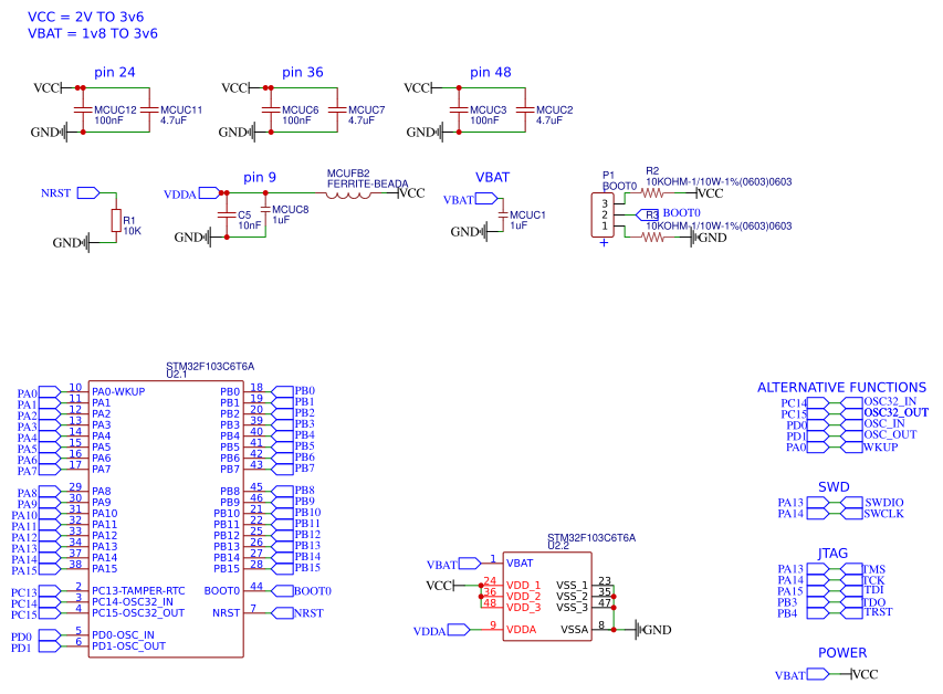 STM32F103C6T6_RESOURCES_SCHE Resources - EasyEDA