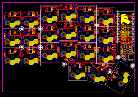 Corne Module Resources - EasyEDA