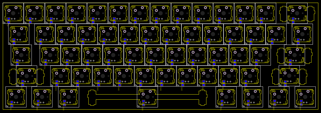 61 Key Keyboard Resources - EasyEDA