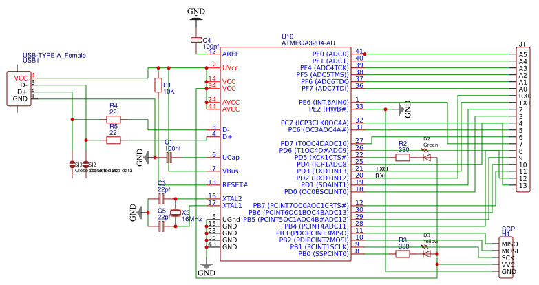 Zero-crossing detector with 5V Power Resources - EasyEDA