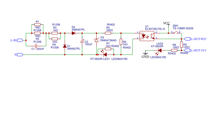 M14 220V optocoupler module v3 Resources - EasyEDA