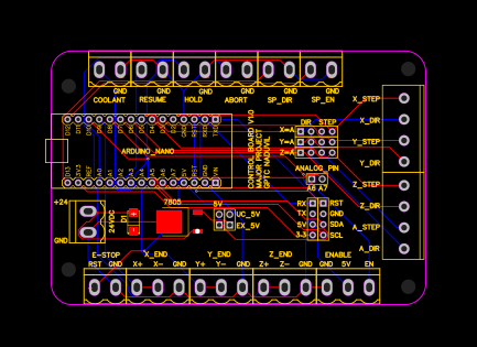 grbl pcb Resources - EasyEDA