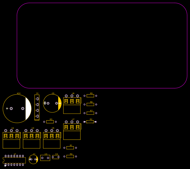 PCB_kleinje voeding met 723 Resources - EasyEDA