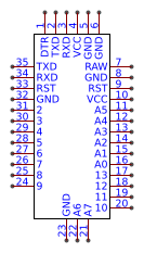 Arduino Pro Mini Resources - EasyEDA