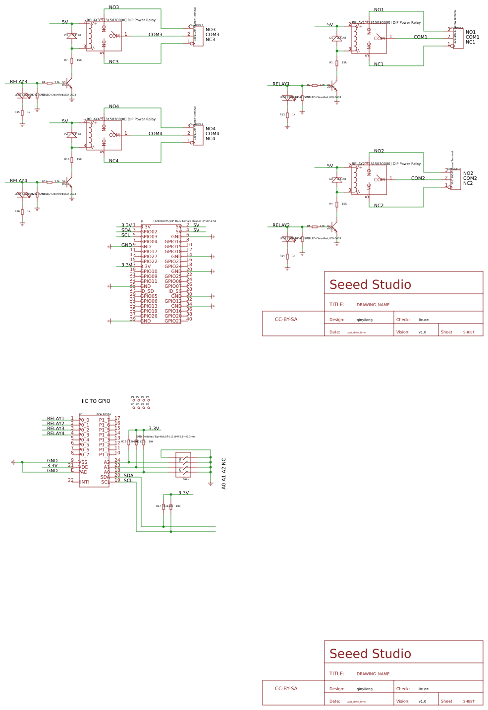 Raspberry Pi Relay Board v1.0 Resources - EasyEDA
