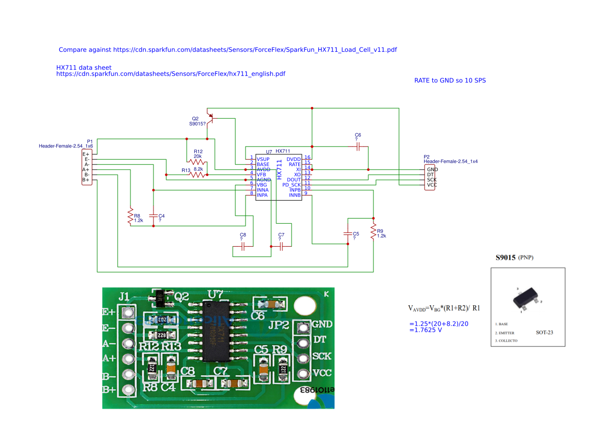 HX711 module Resources - EasyEDA