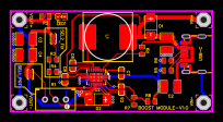 PCB_Boost Standalone TPS61088 module Resources - EasyEDA