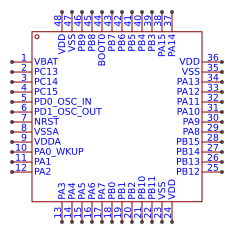 STM32F103C8T6 Resources - EasyEDA