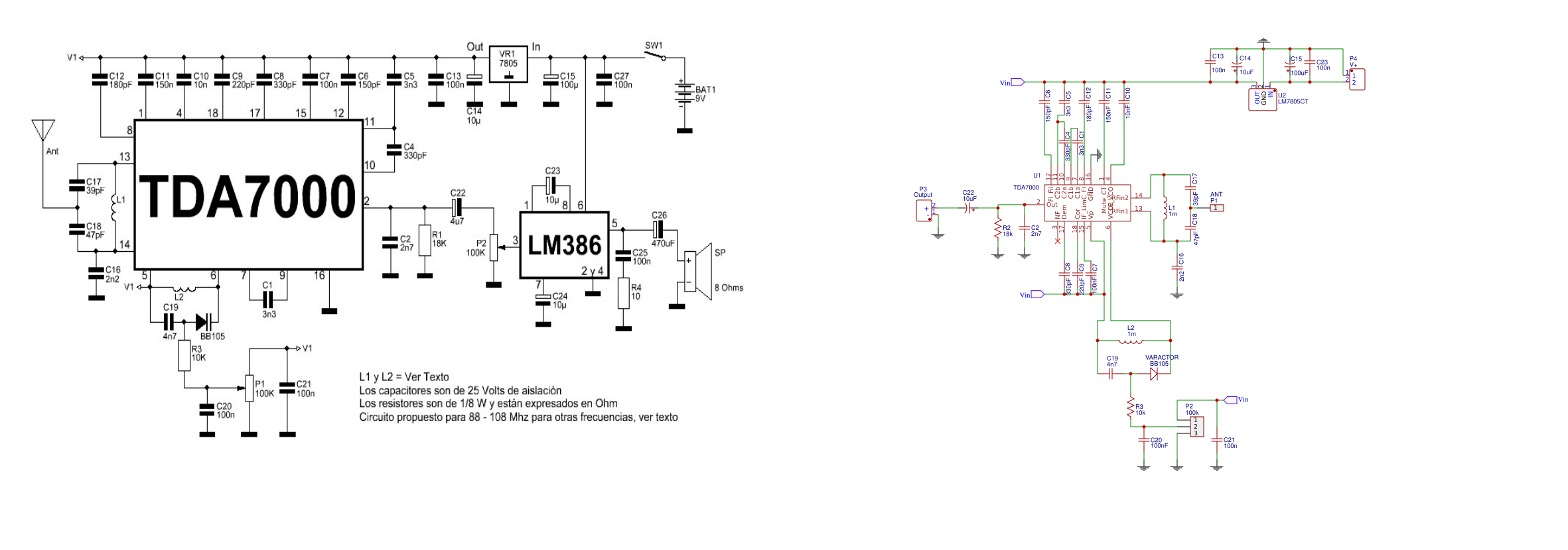 FM RADIO TDA7000 COPY Resources - EasyEDA