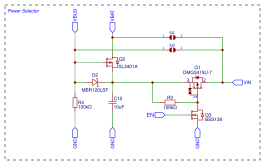 MODULE: Power Selector Resources - EasyEDA
