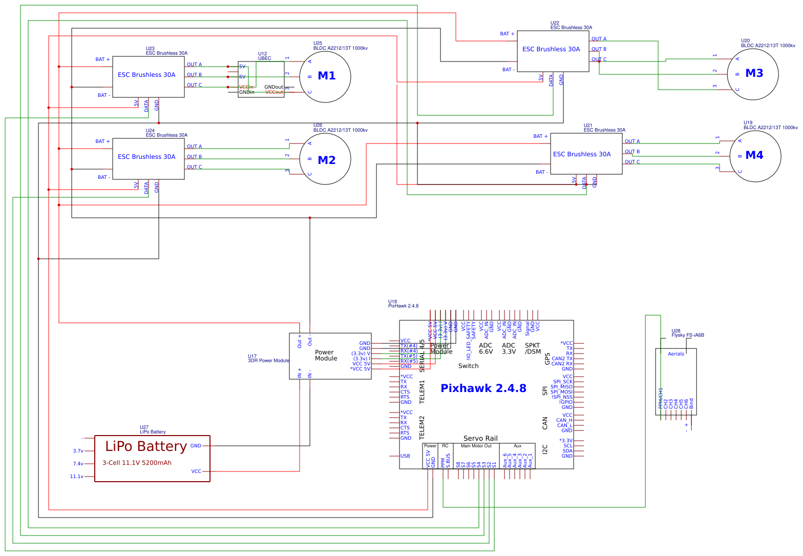 pixhack and esc moter s Resources - EasyEDA