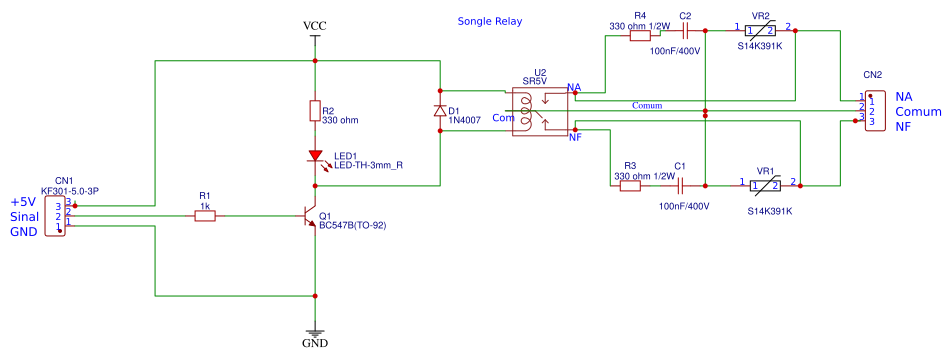 Interface Rele Resources - EasyEDA