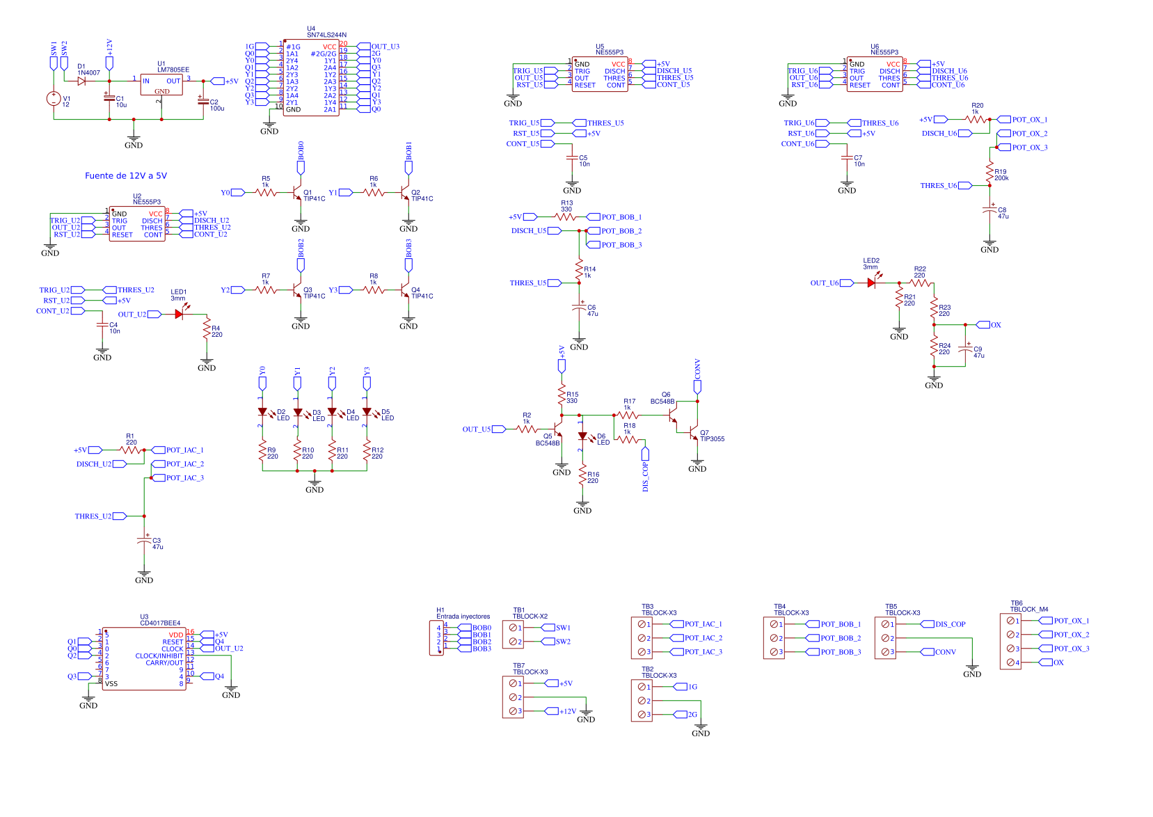 Fuente + control bobinas Resources - EasyEDA