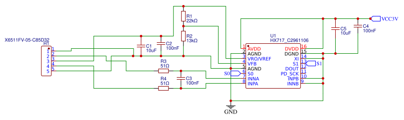 HX717 Ornek Proje Resources - EasyEDA