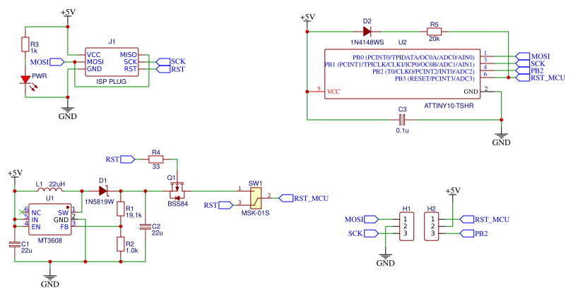 attiny hv programmer Resources - EasyEDA