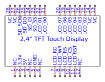 2.4 TFT LCD Touch Display Resources - EasyEDA