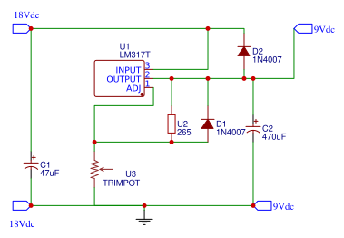 LM317 Voltage Regulator Resources - EasyEDA