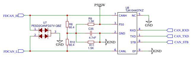 SQP_BB_CAN Transceiver_Rev0 Resources - EasyEDA