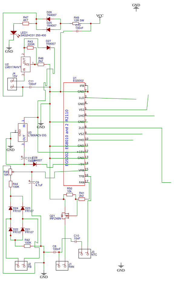 Pure Sine Wave Inverter EGS002 Based Resources - EasyEDA