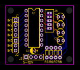 Stepper motor driver board ULN2003A Resources - EasyEDA