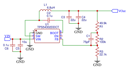 tps54302 3v3 Resources - EasyEDA
