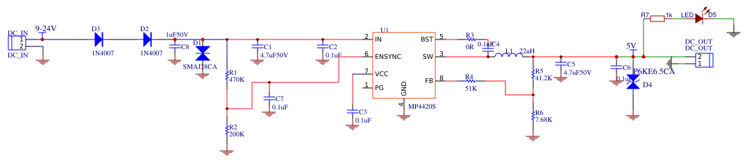 24v Step down Resources - EasyEDA