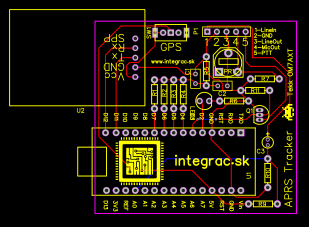 APRS Tracker PCB Resources - EasyEDA