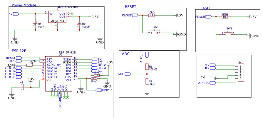 ESP12F Resources - EasyEDA