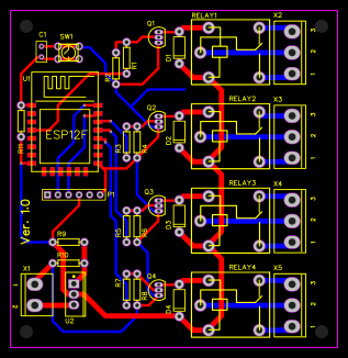 ESP8266 RelayBoard Resources - EasyEDA
