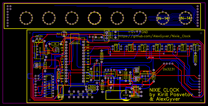 nixie_clock_pcb_in14 Resources - EasyEDA