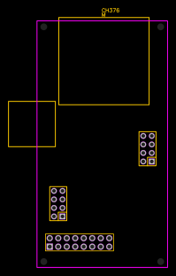 CH376 MODULE USB + SD Resources - EasyEDA
