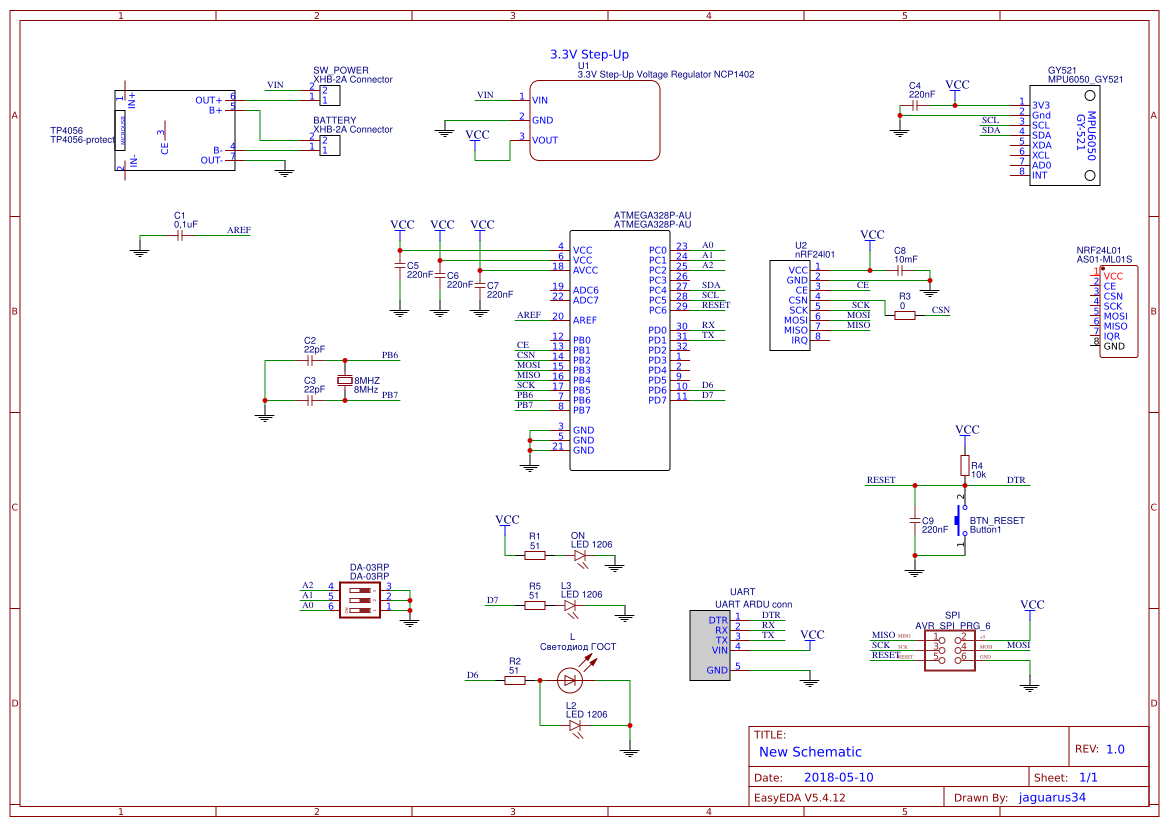 ProMicro_NRF24L01_v2 Resources - EasyEDA