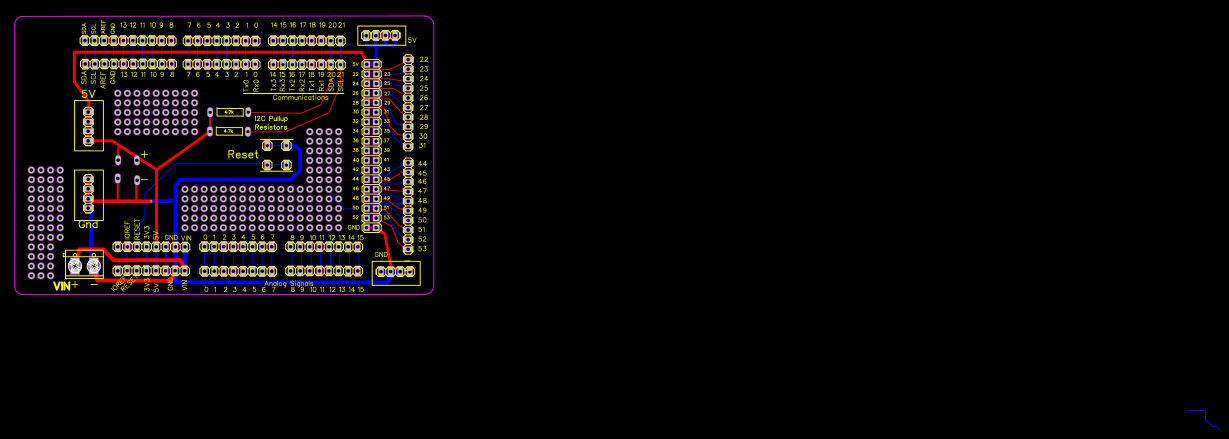 Arduino Mega 2560 Terminal Connector Shield v1.2 Resources - EasyEDA