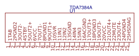 TDA7384A Resources - EasyEDA