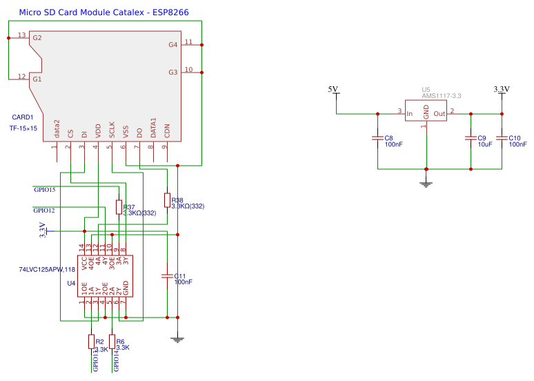 Commercial Micro TF Card Reader Resources - EasyEDA