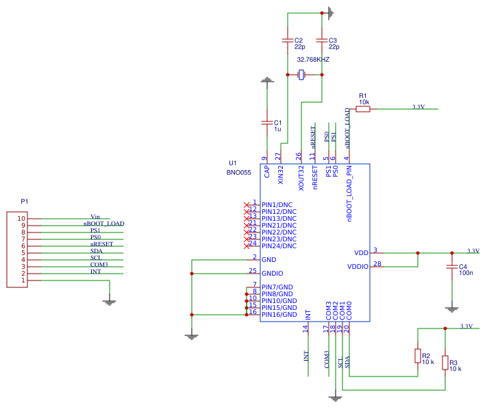 BNO055 schematic Resources - EasyEDA