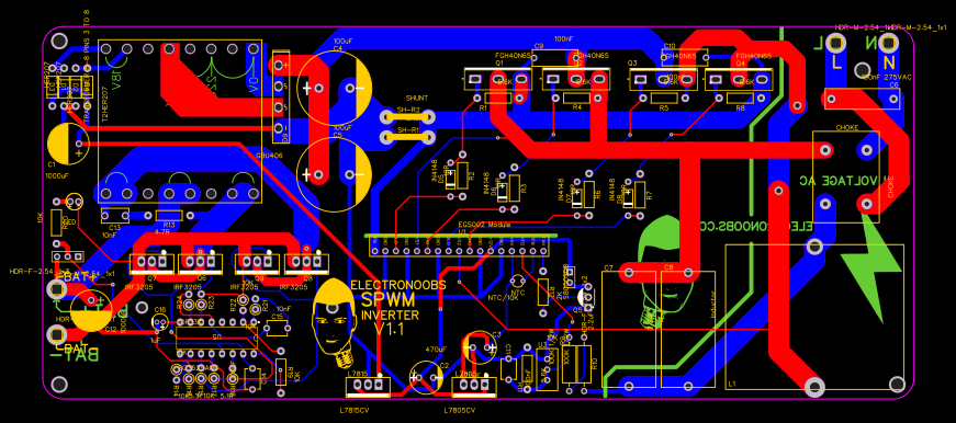PCB_Full SIne Inverter DY002-2 Resources - EasyEDA