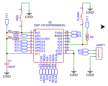 ESP8266 BASIC Resources - EasyEDA
