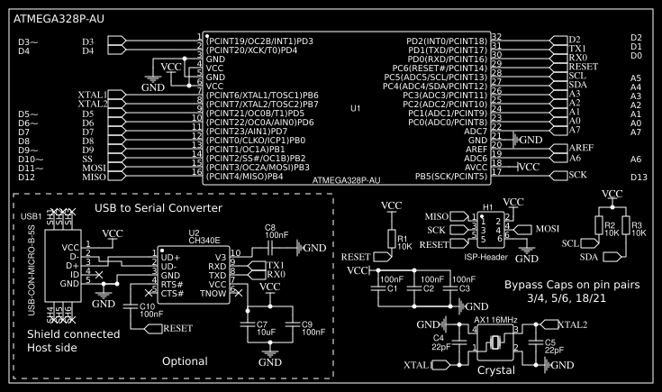 Atmega328p 5 Resources Easyeda