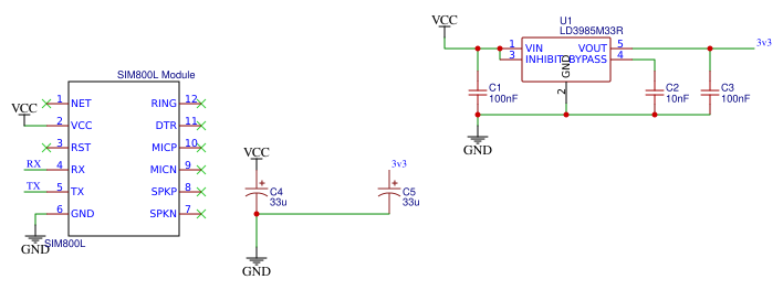 sim800l Resources - EasyEDA
