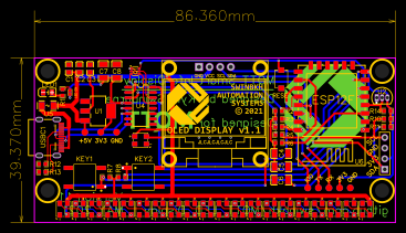 PCB_MQTT Smart Display Resources - EasyEDA