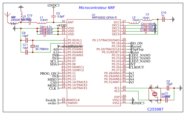 Puce NRF Resources - EasyEDA